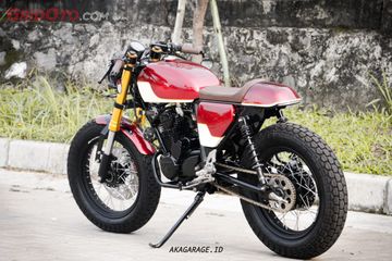 Modifikasi Honda Tiger Revo Cafe Racer | Reviewmotors.co