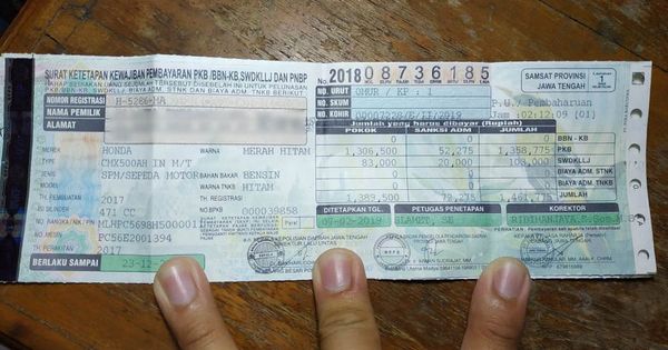 Berita Singkatan Pada Stnk Terbaru Hari ini - GridOto.com