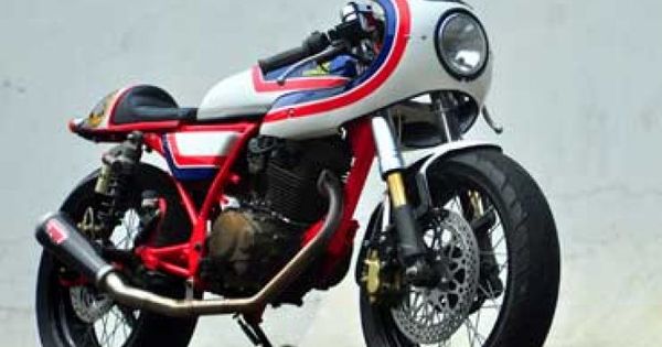 Honda Tiger 2000 Modif Cafe Racer | Reviewmotors.co