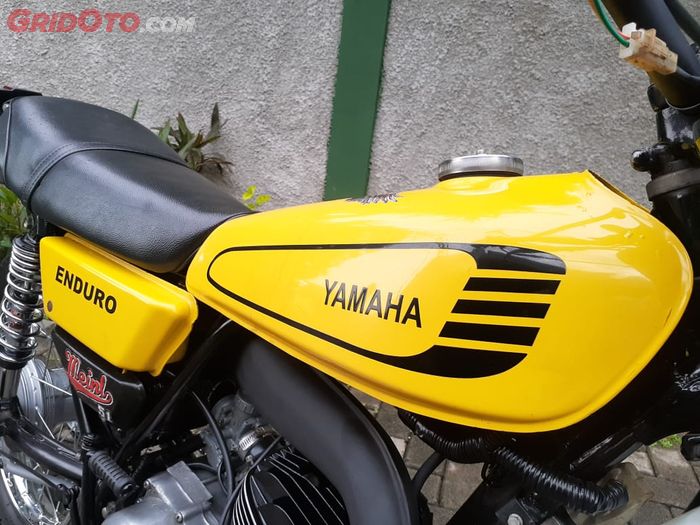 Restomod Yamaha DT 100, Motor Trail Tua Dibarter Xpander Plus Innova - Gridoto