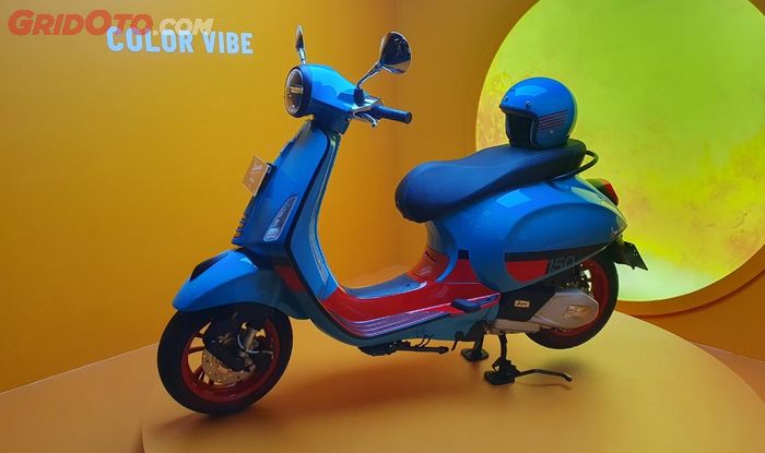 Piaggio Indonesia Rilis Vespa Primavera Color Vibe, Warna Dual Tone Harga Rp 60 Juta - Gridoto