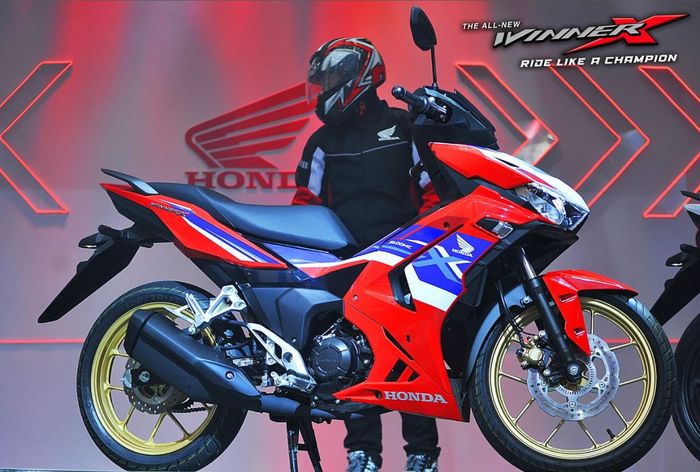 Motor Baru Honda Winner X 2024, Tampil Sporty Berlivery HRC Tricolor ...