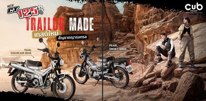 Jadi Bernuansa Mewah, Ini Wujud Bebek Trail Honda CT125 Model 2024 - Gridoto