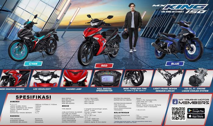 Masih Minat Yamaha MX King 150, Simak Harga Motor Barunya Sekarang - Gridoto