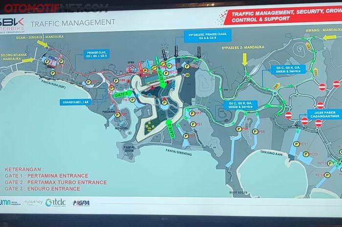 Jelang WSBK Indonesia, MGPA dan ITDC Tambah Kantong Parkir, Segini ...