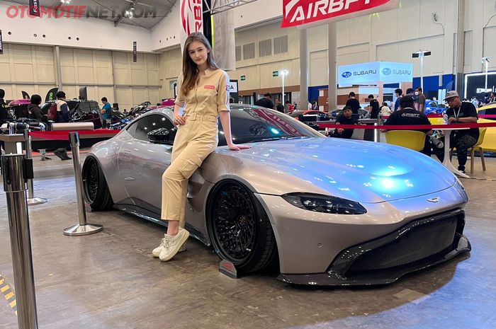 Maxdecal Punya Stiker Mirip Warna Cat, Nempel di Aston Martin Vantage Milik Atta Halilintar ...