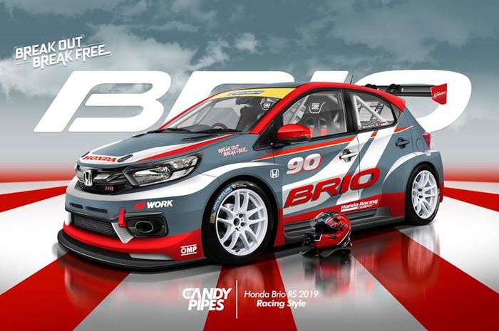 Brio Bikinannya Tampil Paling Racing, Desainer Bandung Raih Juara 1 Honda Brio Virtual ...