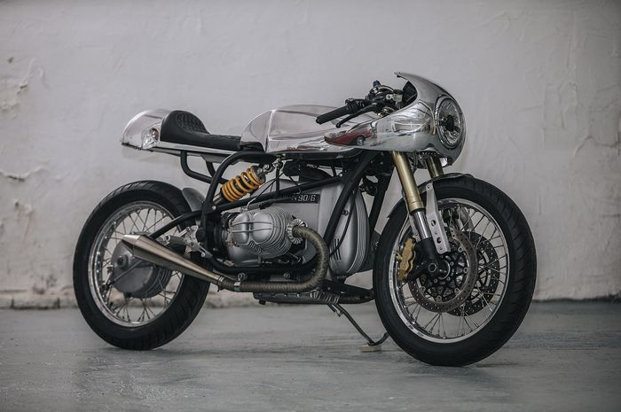 BMW R90 Cafe Racer, Karya Seni Seorang Petugas Pemadam Kebakaran - Gridoto