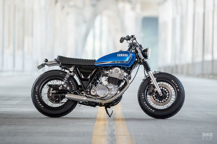 Yamaha SR400 Dimodif Jadi Brat Style Minimalis Berorientasi Kenyamanan - Gridoto