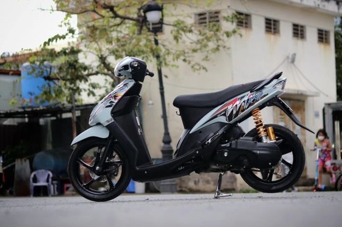 Yamaha Mio Smile Ogah Tampil Biasa, Pasang Aksesori Mewah Biar Mempesona - Gridoto