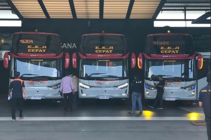 PO Eka Rilis Bus Baru, Tampil Serba Premium Garapan Karoseri Laksana - Gridoto