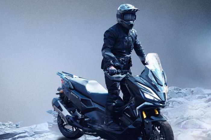 Wujud Motor Baru Kymco X350, Skutik Adventure Pesaing Honda ADV350 - Gridoto