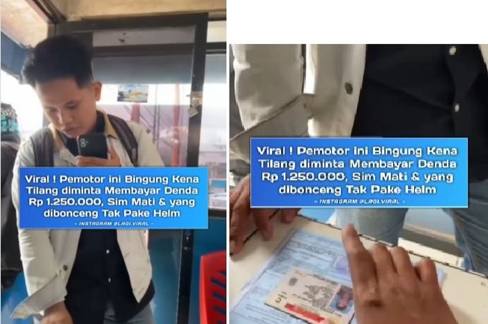 Fantastis, Pengendara Motor Kena Denda Tilang Rp 1,25 Juta Gara-gara Kesalahan Ini - Gridoto