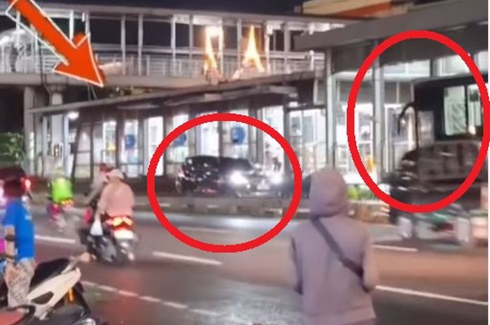 Sopir Pajero Sport Hitam Ini Diduga Buta Arah, Berakhir Dipukul Mundur ...