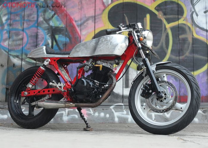 Modifikasi Cafe Racer Honda Gl Pro | Reviewmotors.co