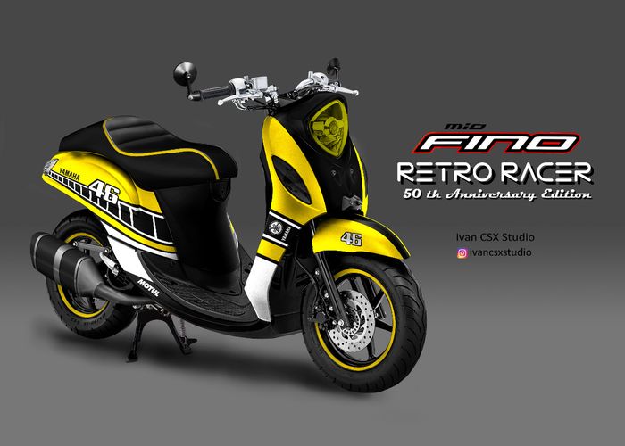 Motor Vino Modificasi