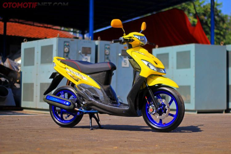 Motor Mio Modifikasi 19 Cara Modifikasi Mio Trail Sebagai Inspirasi