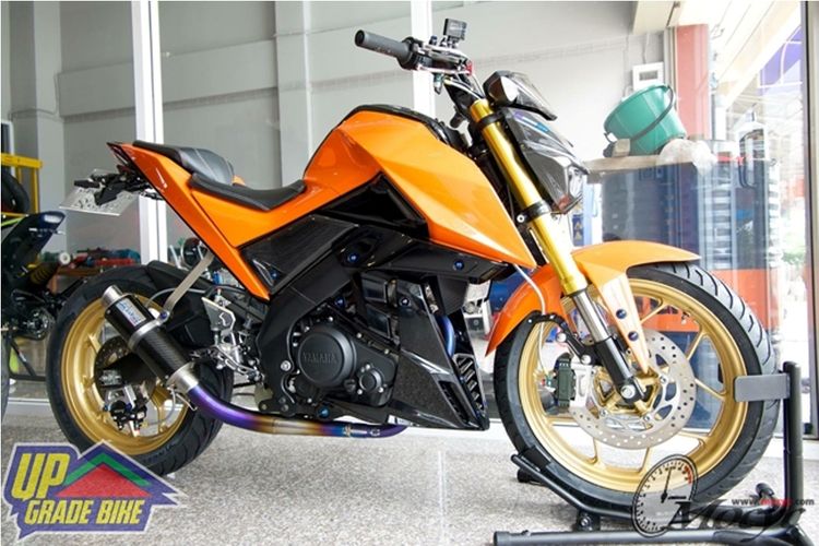 Modifikasi Yamaha M-Slaz Berwajah Kawasaki Z1000 Ini Tampak Sadis ...