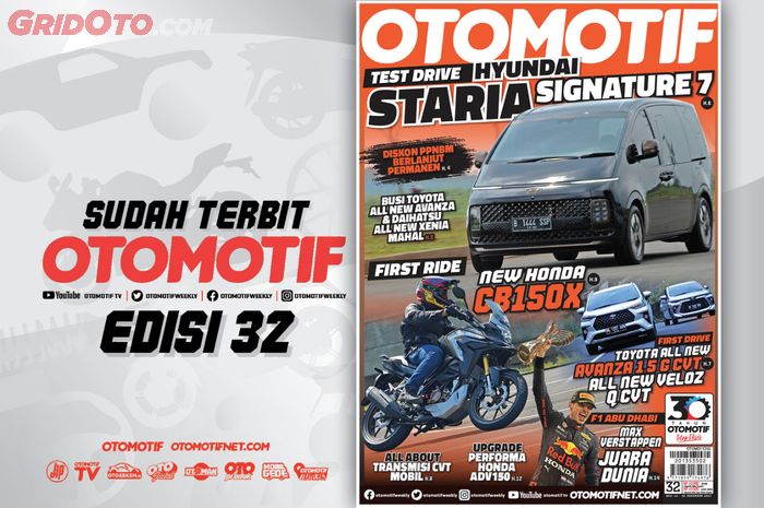 Tabloid OTOMOTIF Edisi 32-XXXI : Ulas All New Veloz, All New Avanza Hingga Staria Signature 7 ...