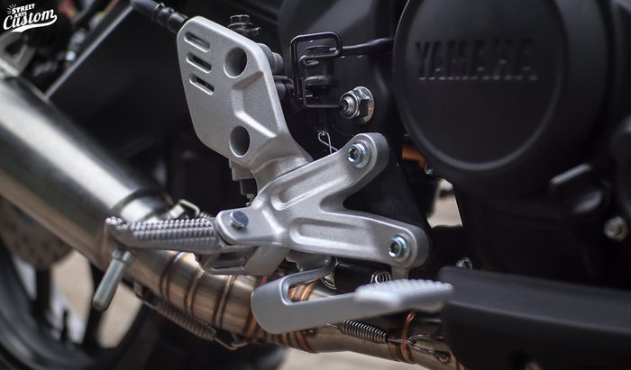 Yamaha Xsr155 Kena Modifikasi Ringan Aura Scrambler Langsung Keluar
