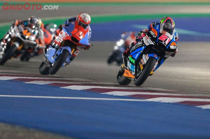 Alonso Lopez Juara Moto2 Qatar 2024, Sergio Garcia Menggila! - Gridoto