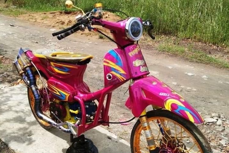 Motor Honda 70 Modifikasi