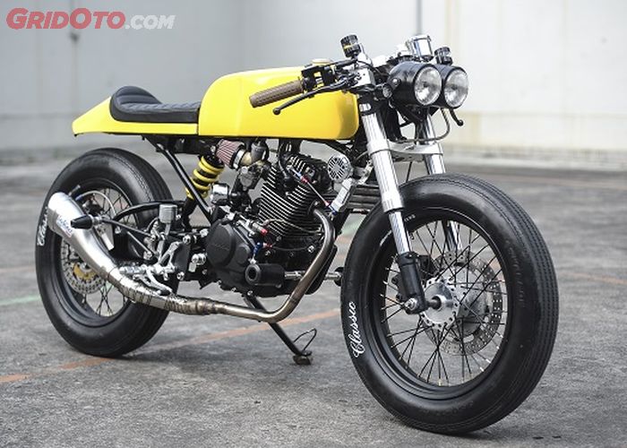 Modifikasi Motor Megapro Jadi Cafe Racer | Reviewmotors.co