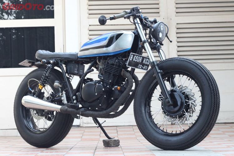 Cara Modif Thunder Jadi Cafe Racer | Reviewmotors.co