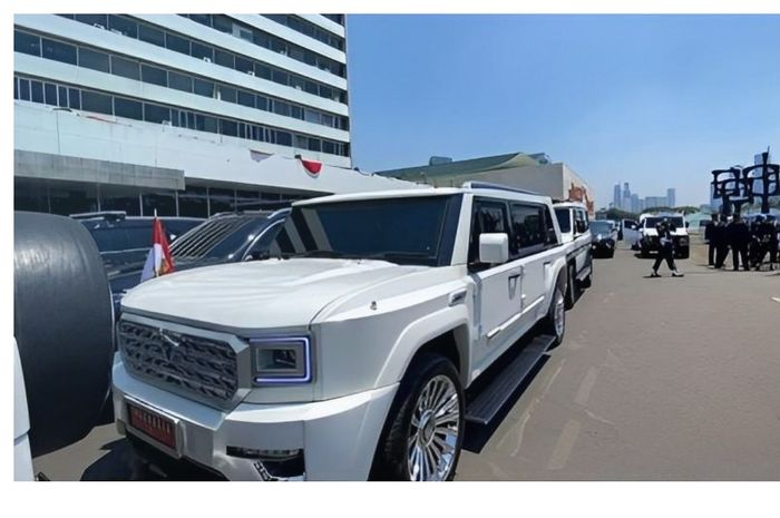 Dipesan Khusus Prabowo, Ini Arti Nama Mobil Presiden MV3 Garuda Limousine Buatan Pindad - Gridoto