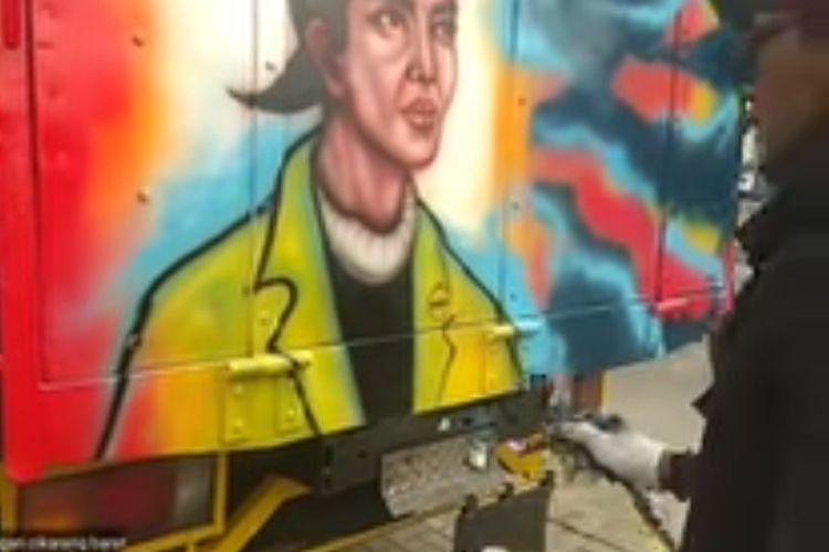teknik melukis airbrush - Victor Nash