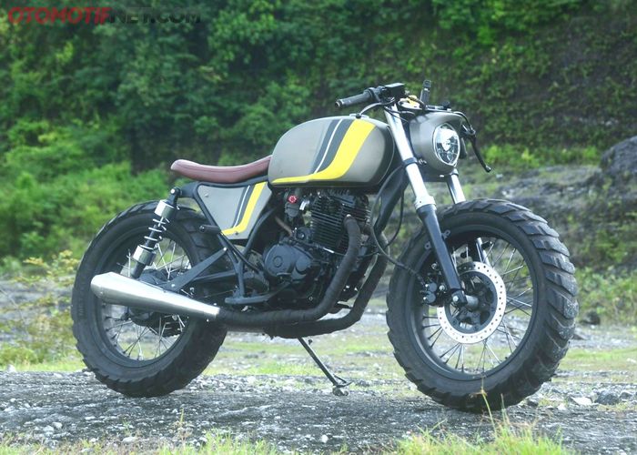 Modifikasi Cafe Racer Honda Tiger 800 | Reviewmotors.co